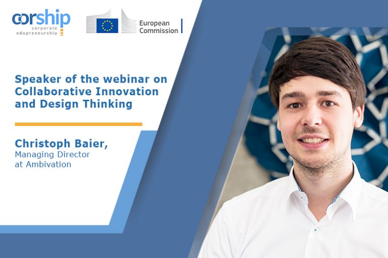 Meet our first speaker on Co-Innovation MasterClass - CORSHIP.eu